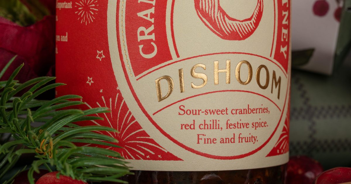 Label Apeel | Premium Food Label: Dishoom Chutney